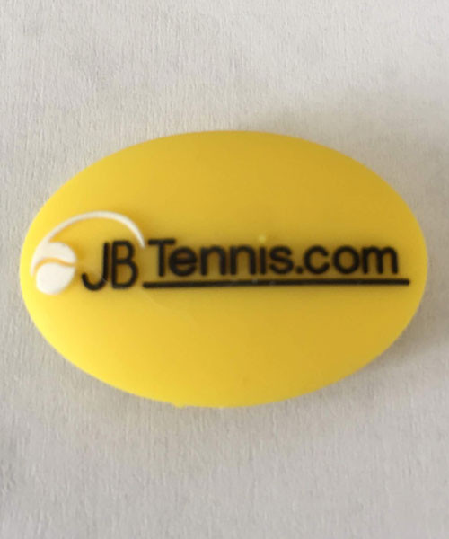 JB's Tennis String Dampener Oval Yellow/Black DAMPOVYEBK