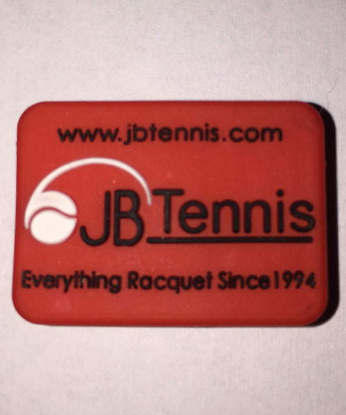 JB's Tennis String Dampener Rectangle Red/Black DAMPRERDBK JB's Tennis String Dampener Rectangle Red/Black DAMPRERDBK