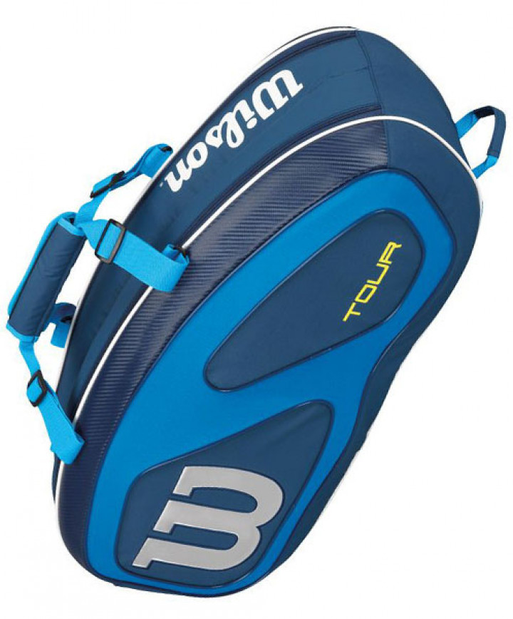 Wilson Tour V 6-Pack Racquet Bag Blue WRZ843606